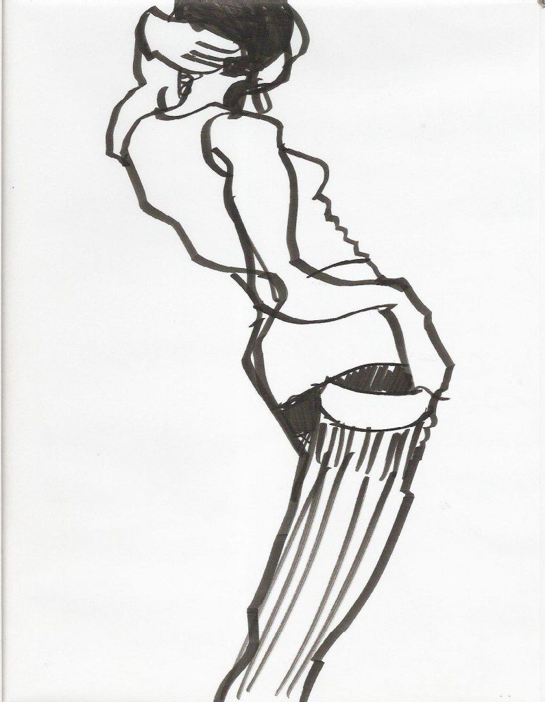 Line Quality in Fashion Drawing- Ink Pens and Brush Pens