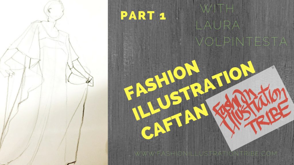 African Print Fashion Illustration Techniques Step by Step